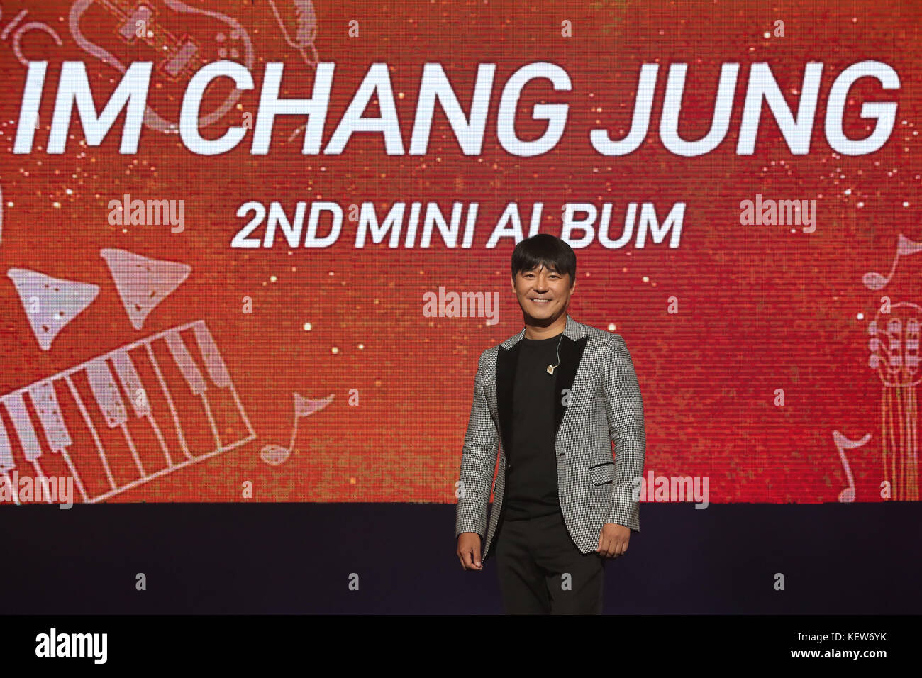 Seoul, South Korea. 24th Oct, 2017. S. Korean singer Lim Chang-jung ...