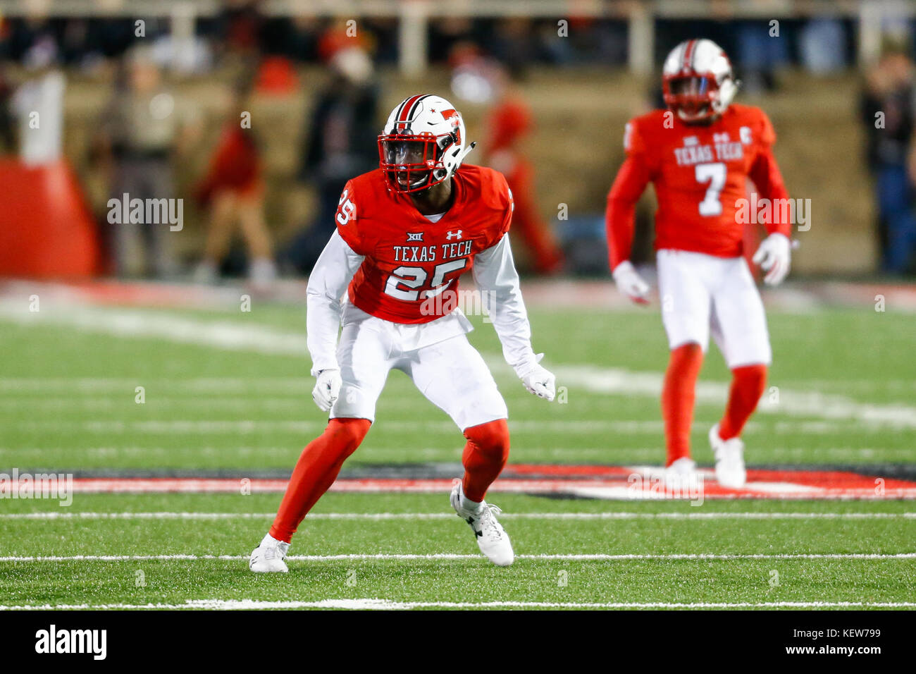 September 30, 2017:Texas Tech Red Raider defensive back Douglas Coleman ...