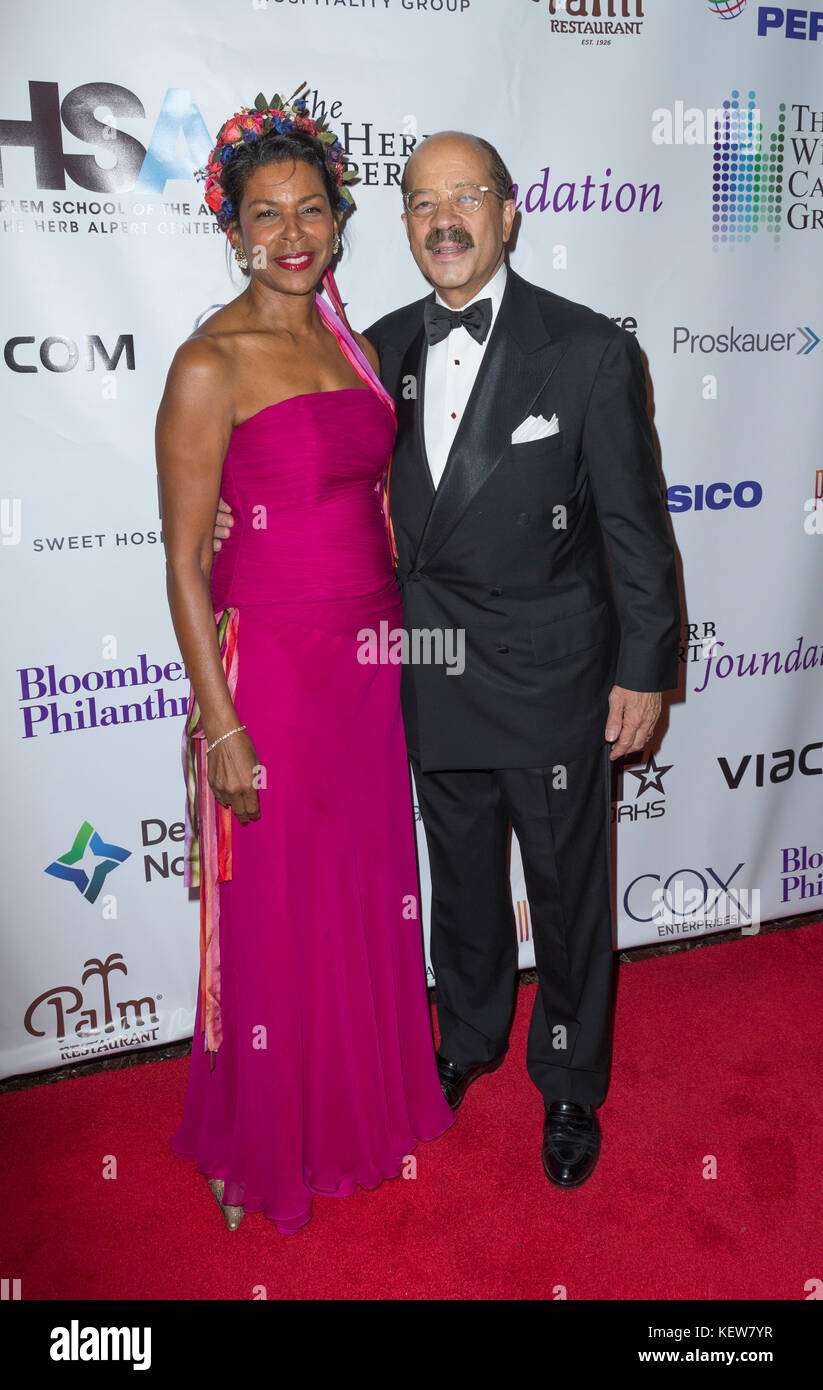 New York, United States. 23rd Oct, 2017. Pamela Carlton, Charles ...