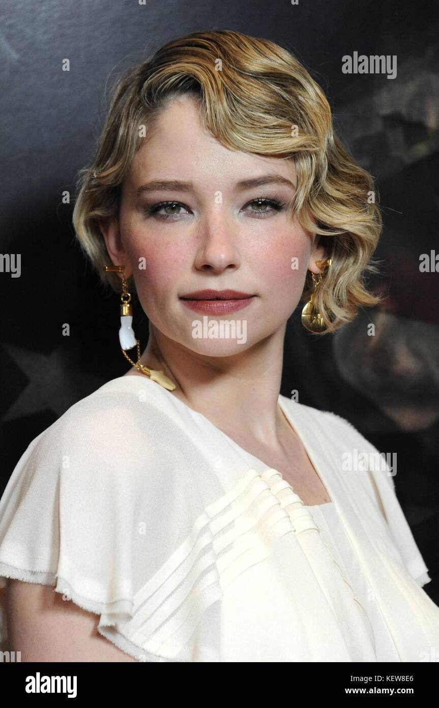 Los Angeles, CA, USA. 23rd Oct, 2017. Haley Bennett at arrivals for ...