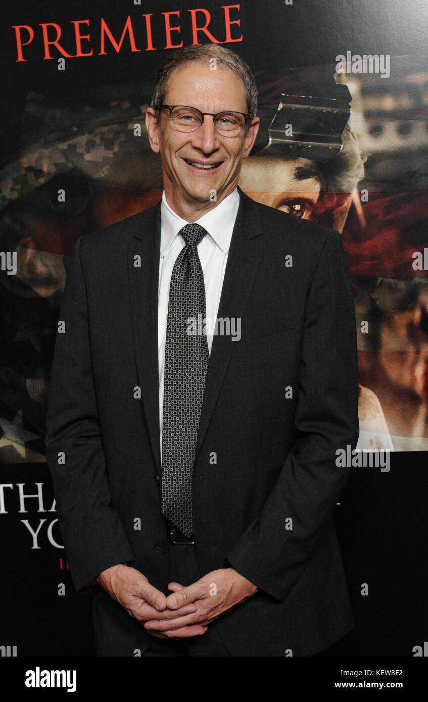 Los Angeles, CA, USA. 23rd Oct, 2017. David Finkel at arrivals for ...