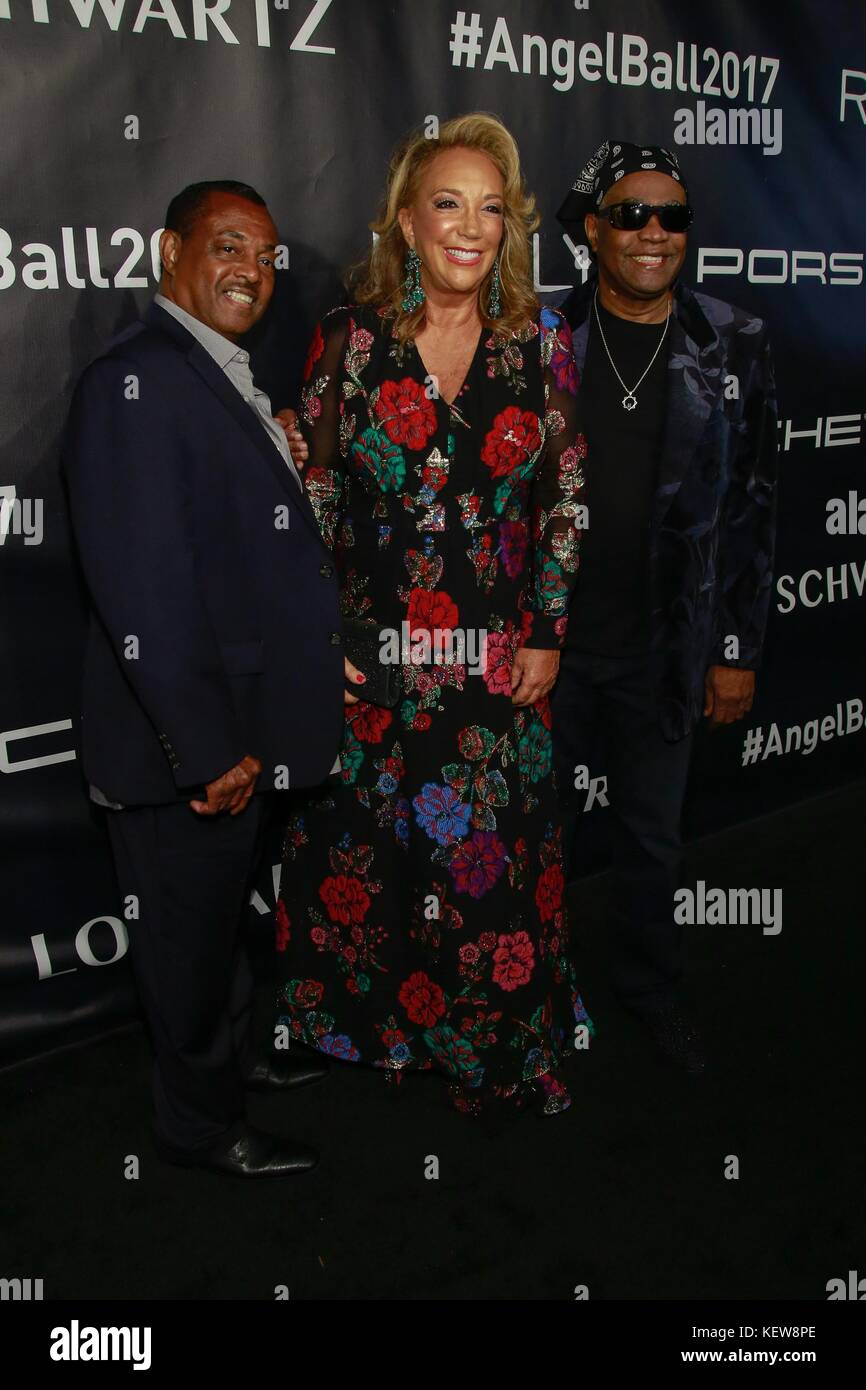 New York, NY, USA. 23rd Oct, 2017. Robert Kool Bell, Denise Rich ...