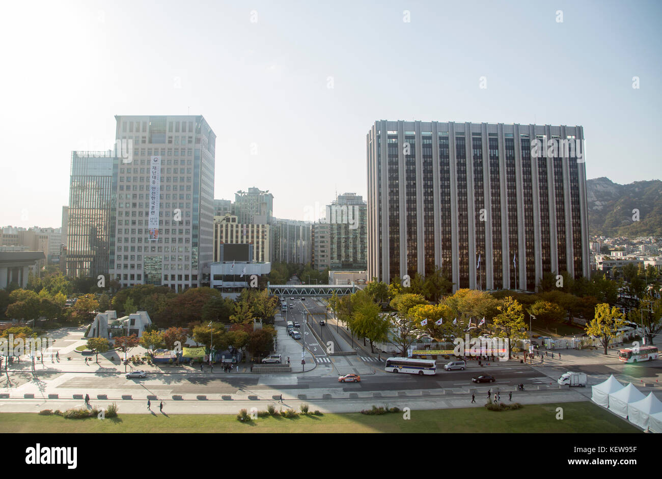 South Korean Central Government Complex and Foreign Ministry, Oct 23 ...