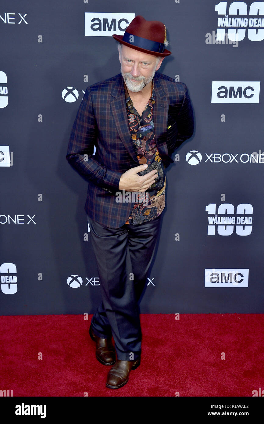 Xander Berkeley attends AMC's 'The Walking Dead' Season 8 Premiere and ...