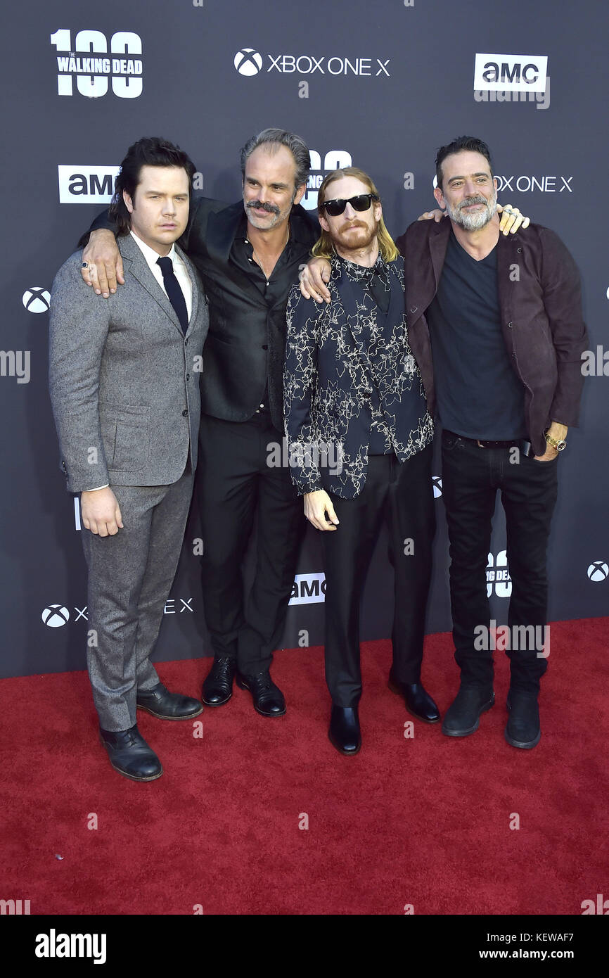 Josh McDermitt, Steven Ogg, Austin Amelio and Jeffrey Dean Morgan ...