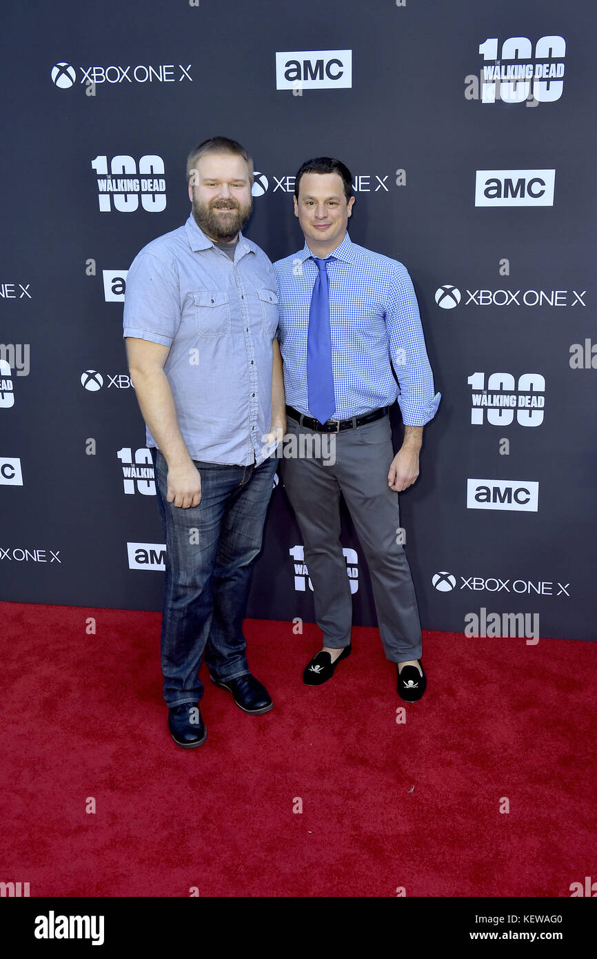 Robert Kirkman and David Alpert attend AMC's 'The Walking Dead' Season ...