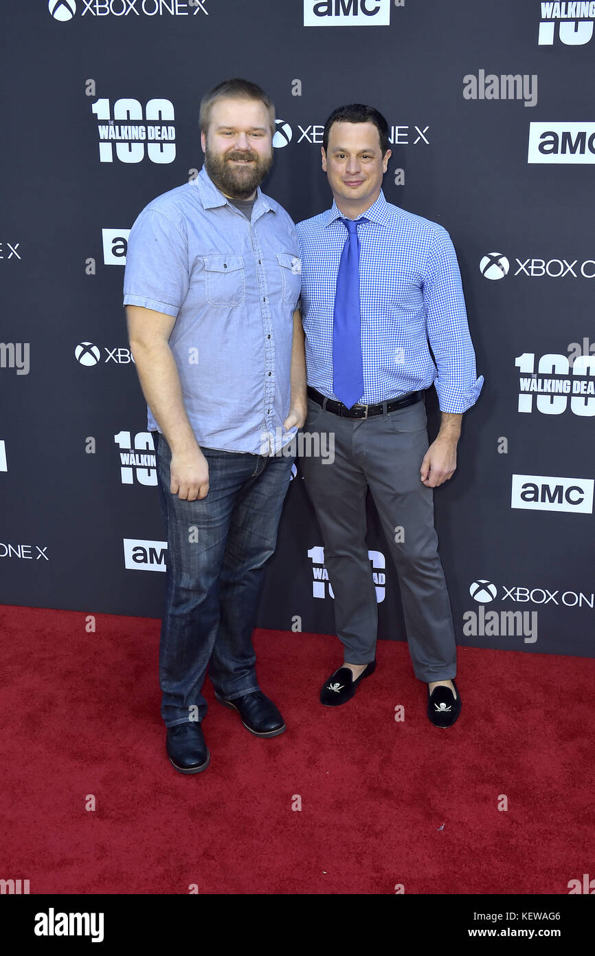 Robert Kirkman and David Alpert attend AMC's 'The Walking Dead' Season ...