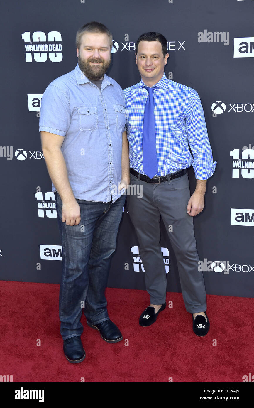 Robert Kirkman and David Alpert attend AMC's 'The Walking Dead' Season ...