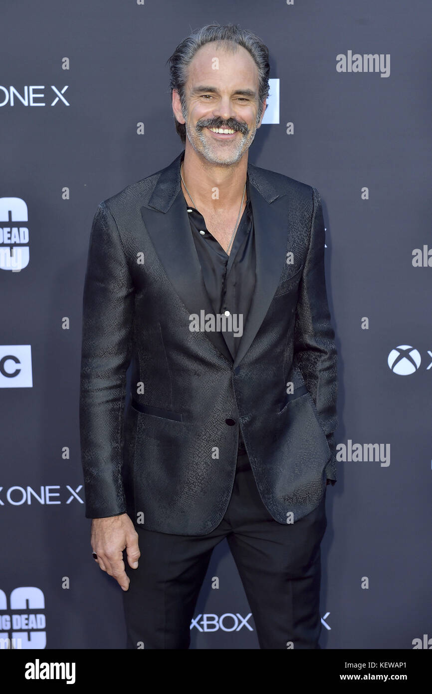 Steven Ogg attends AMC's 'The Walking Dead' Season 8 Premiere and the ...