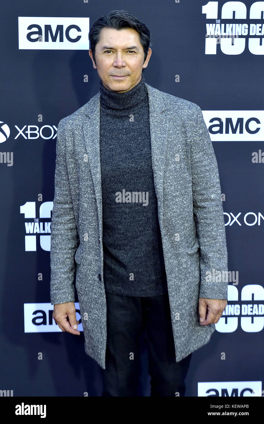 Lou Diamond Phillips attends AMC's 'The Walking Dead' Season 8 Premiere ...