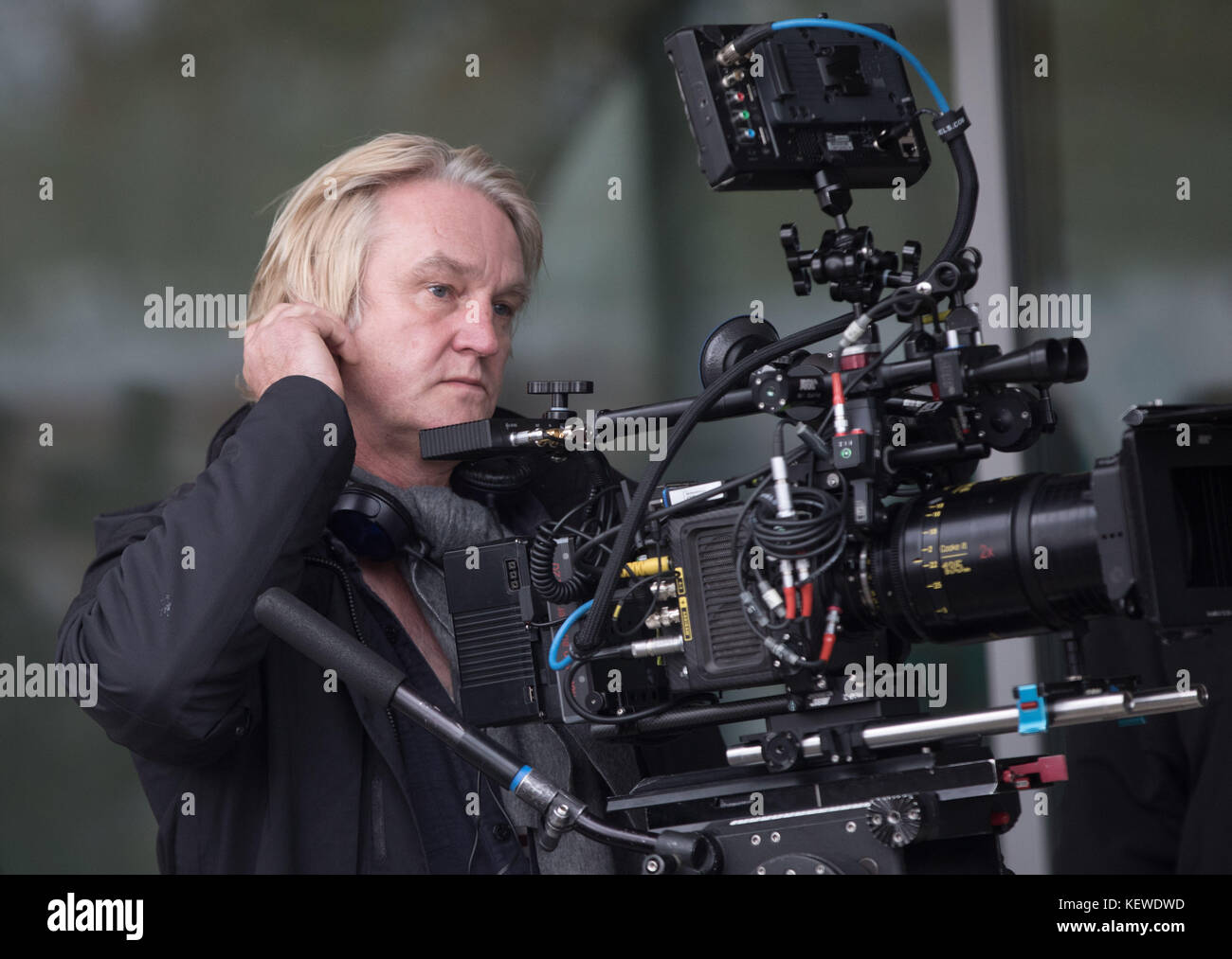 Berlin, Germany. 24th Oct, 2017. Director Detlev Buck on the set of ...