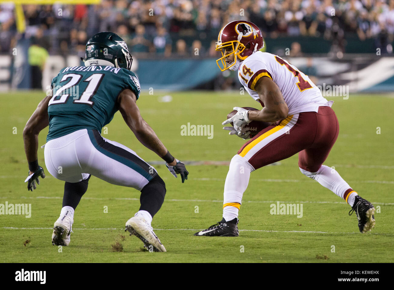 October 23, 2017: Washington Redskins wide receiver Ryan Grant (14) in ...
