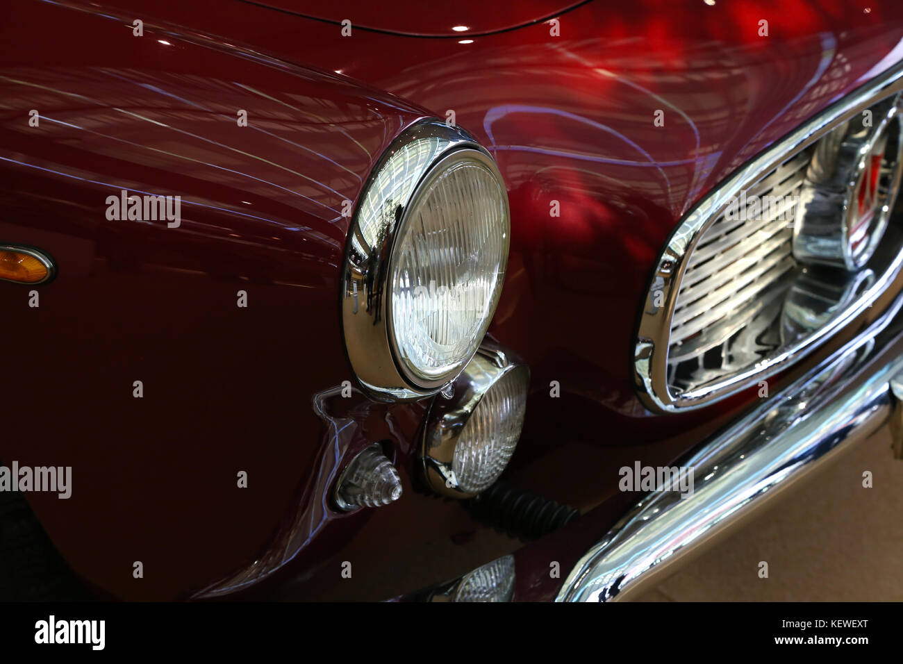 Car. Details. / Part of an old car close up Stock Photo - Alamy
