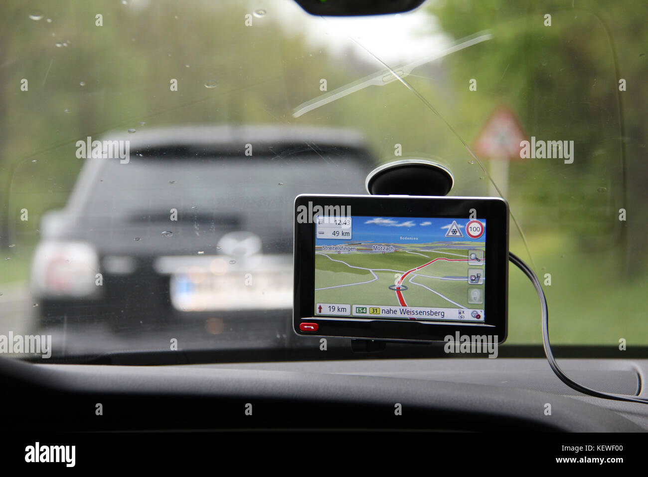 Car gps navigation display hi-res stock photography and images - Alamy