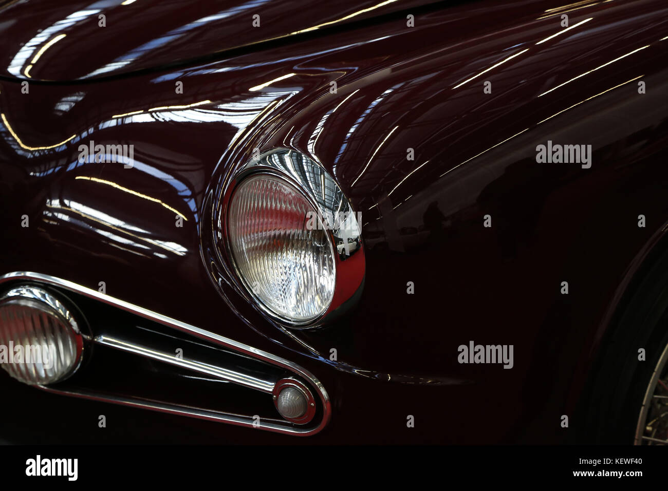 Car. Details. / Part of an old car close up Stock Photo - Alamy