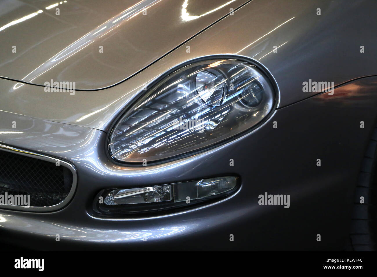 Car. Details. / Part of an old car close up Stock Photo - Alamy
