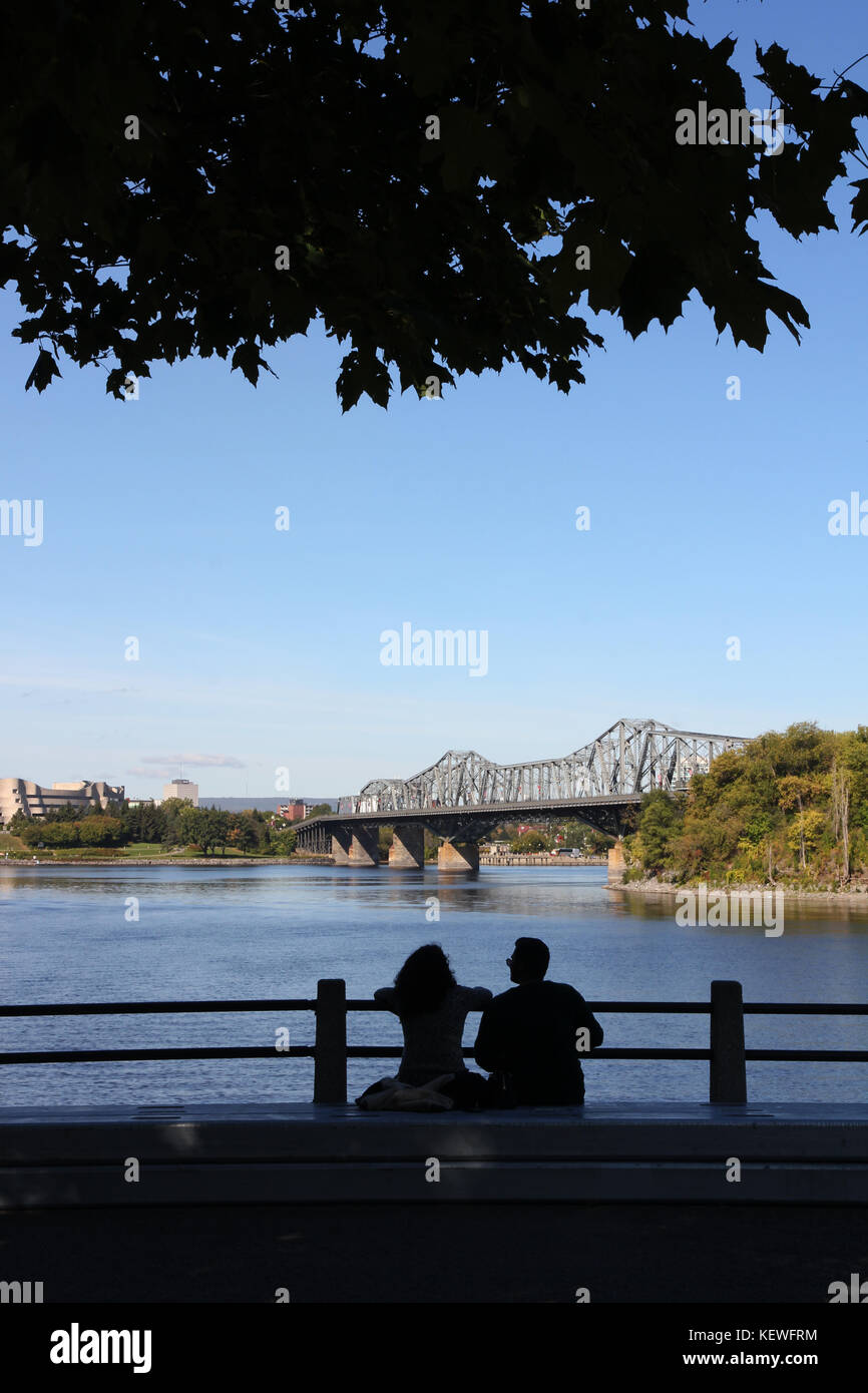 Bridge over ottawa river hi-res stock photography and images - Alamy