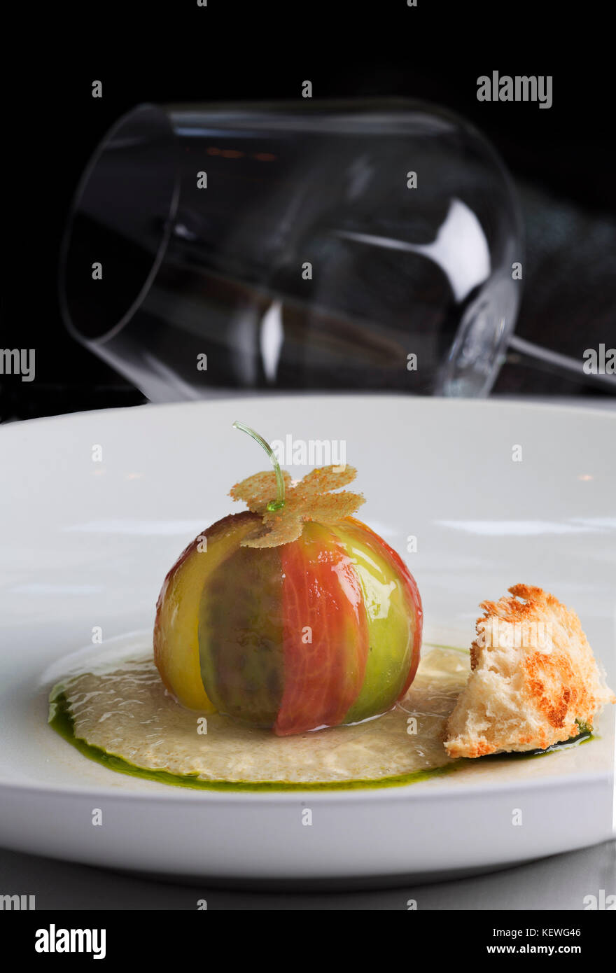 Restaurant l'Ecrin at Hotel de Crillon. Cook: Christopher Hache ...