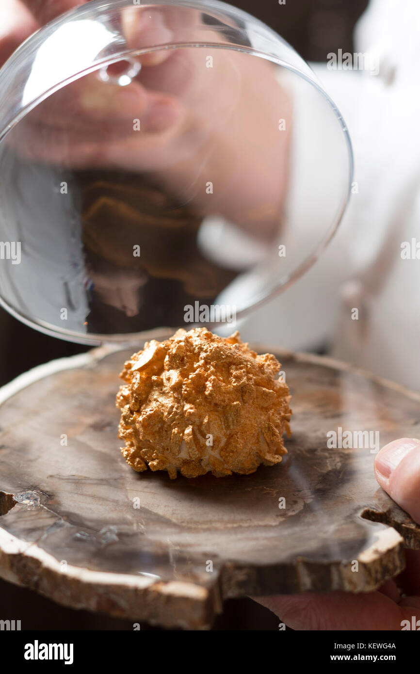 Restaurant l'Ecrin at Hotel de Crillon. Cook: Christopher Hache ...