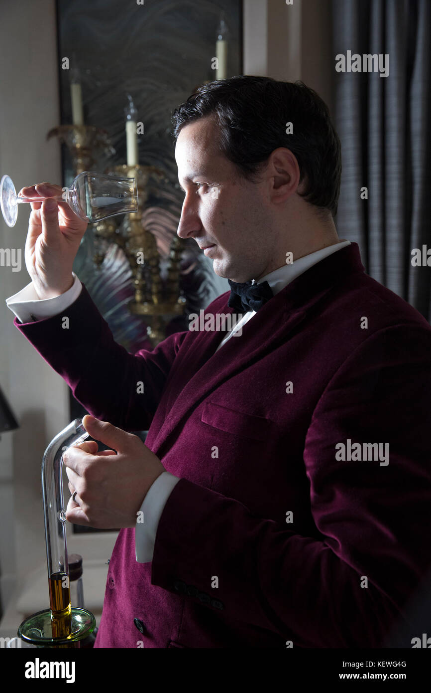 Restaurant l'Ecrin at Hotel de Crillon. Cook: Christopher Hache. The ...