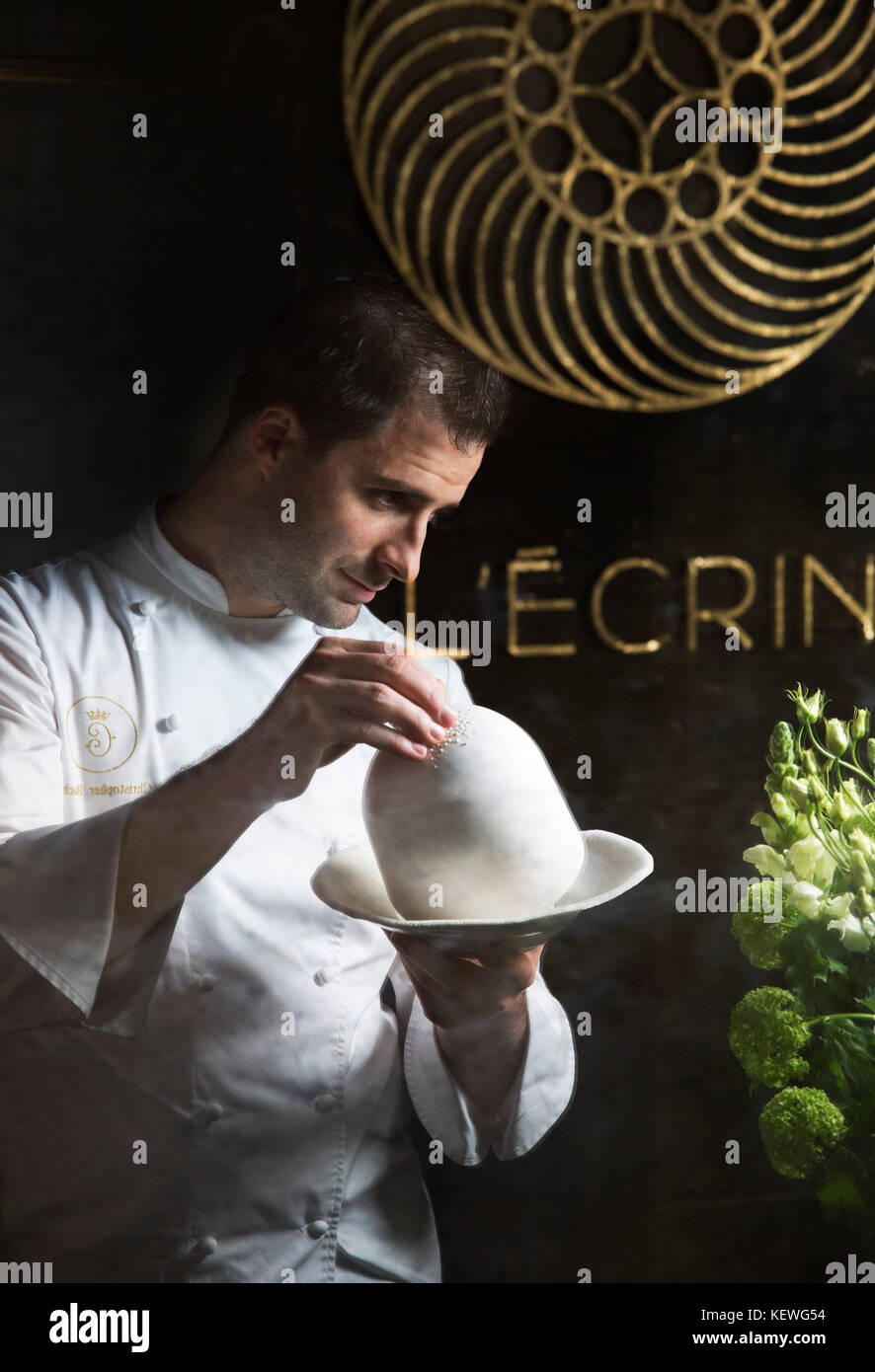 Restaurant l'Ecrin at Hotel de Crillon. Cook: Christopher Hache ...