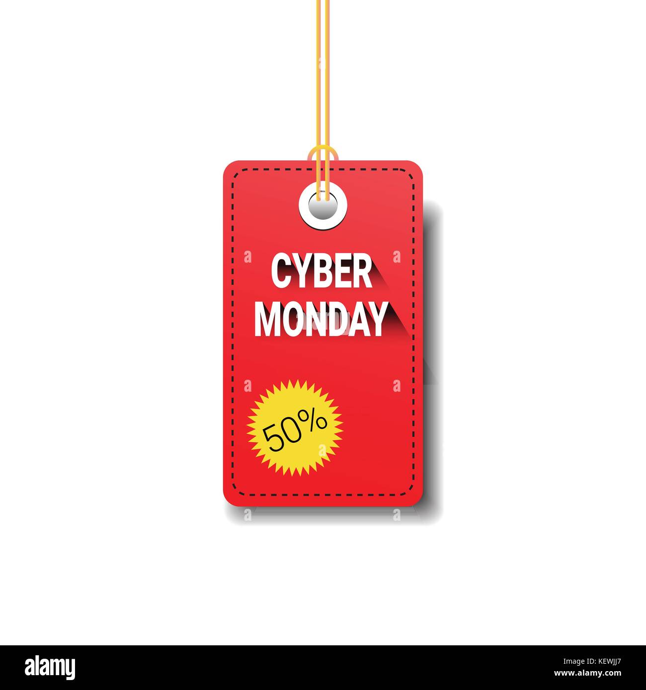 Cyber monday concept isolated Stock Vector Images - Alamy