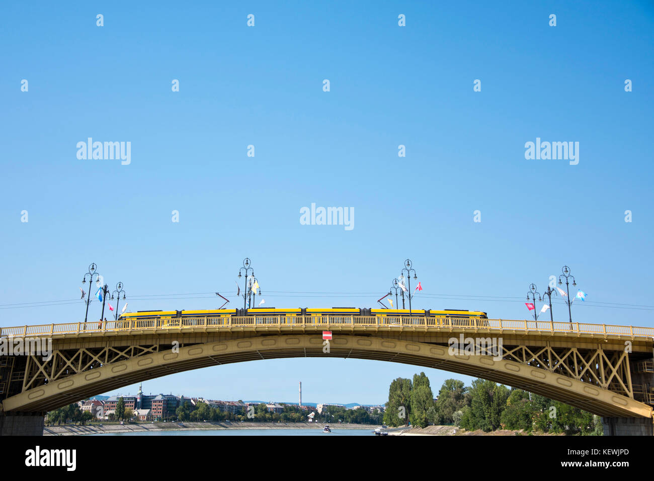 Tram crossing margaret bridge hi-res stock photography and images - Alamy