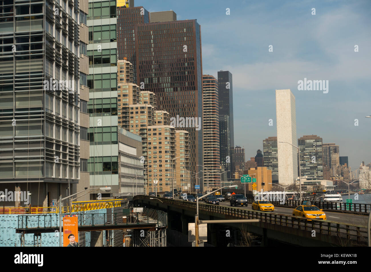Fdr highway east side hi-res stock photography and images - Alamy