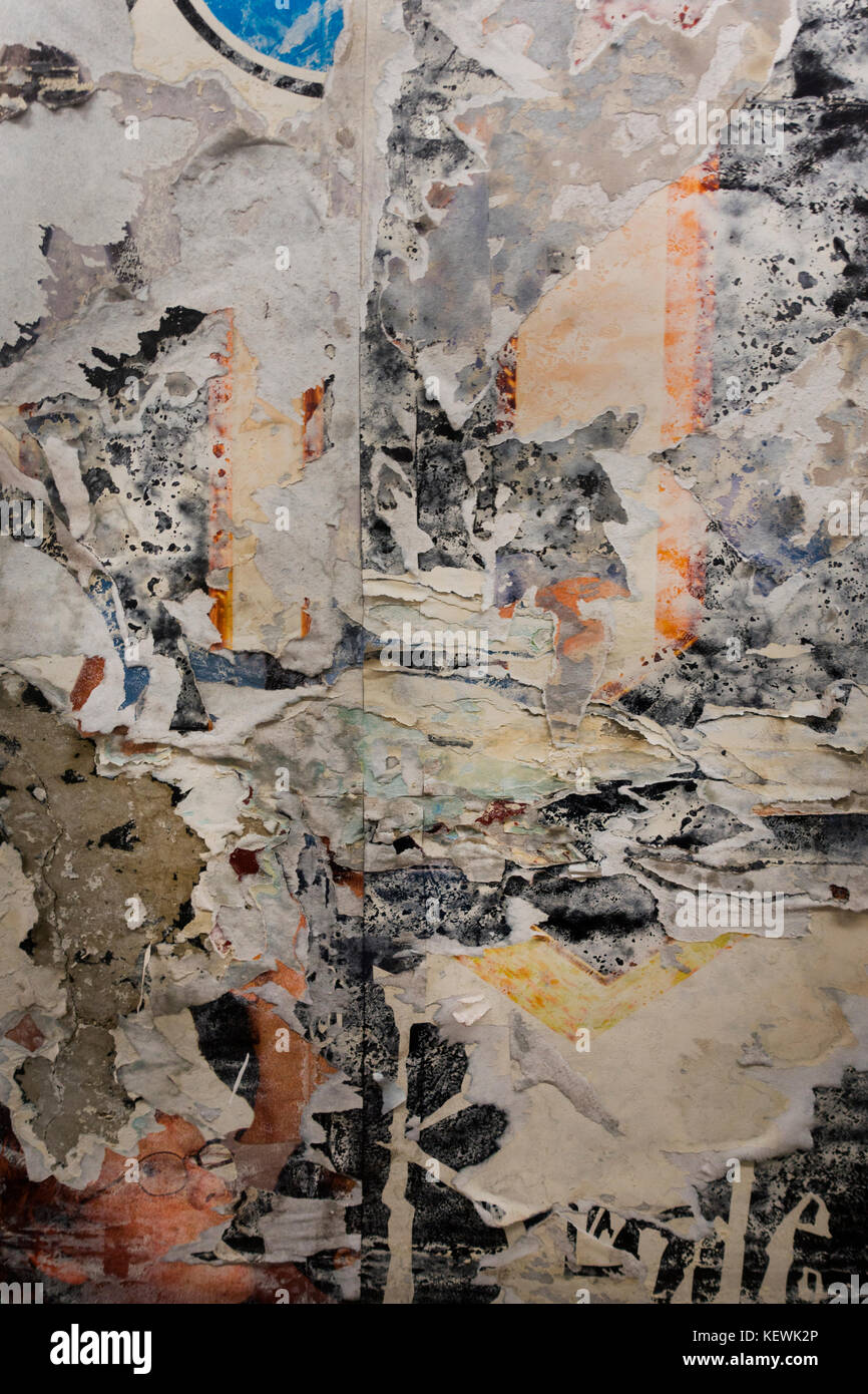 Torn poster hi-res stock photography and images - Alamy