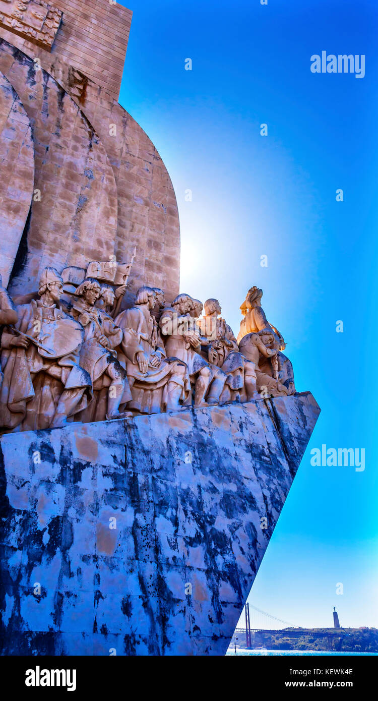 Monument to Diiscoveries Explorers Padrao dos Descobrimentos Tagus ...