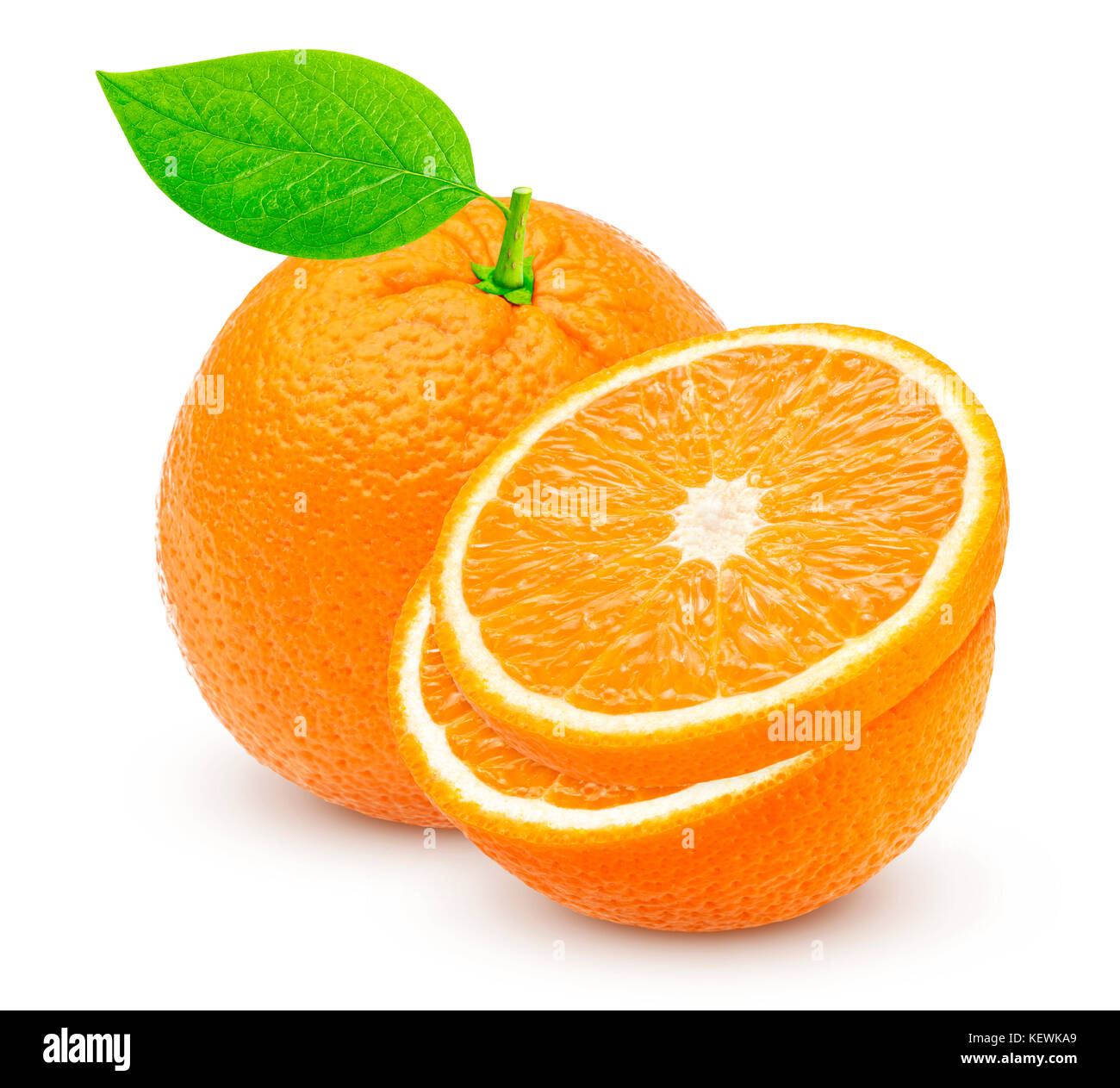 Orange white background Cut Out Stock Images & Pictures - Alamy