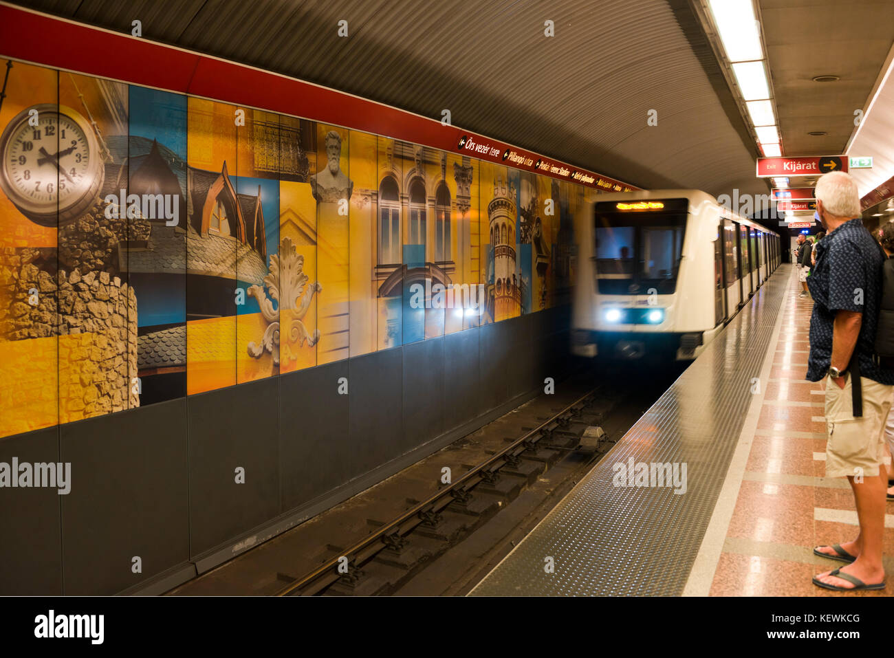 Budapest underground railway hi-res stock photography and images - Alamy