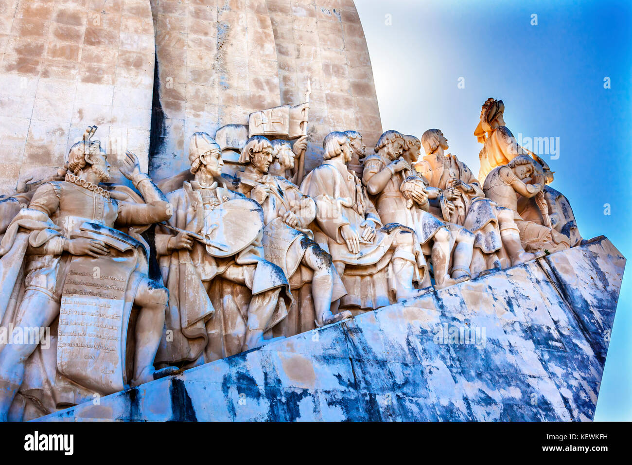 Monument to Diiscoveries Explorers Padrao dos Descobrimentos Tagus ...