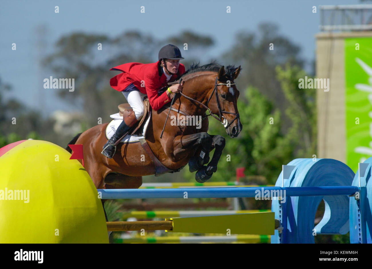 Olympic Games, Sydney 2000, Thomas Velin (DEN) riding Carnute Stock ...