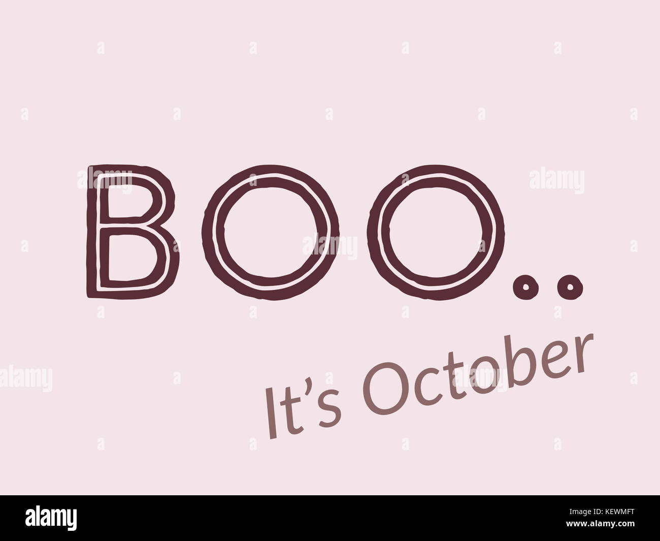 Boo font hi-res stock photography and images - Alamy