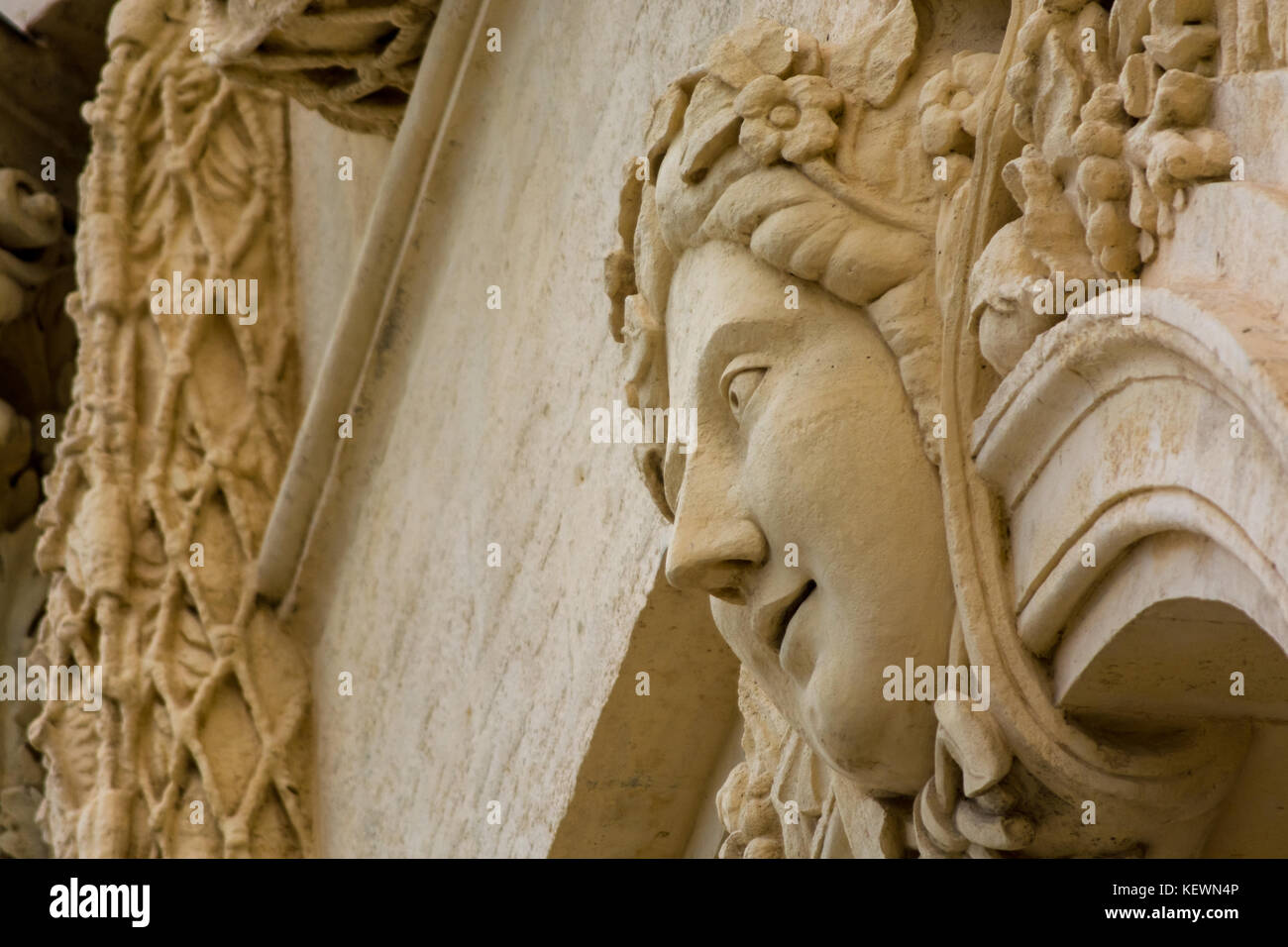 Architecture elements of Peyrou water castle, Montpellier, France ...