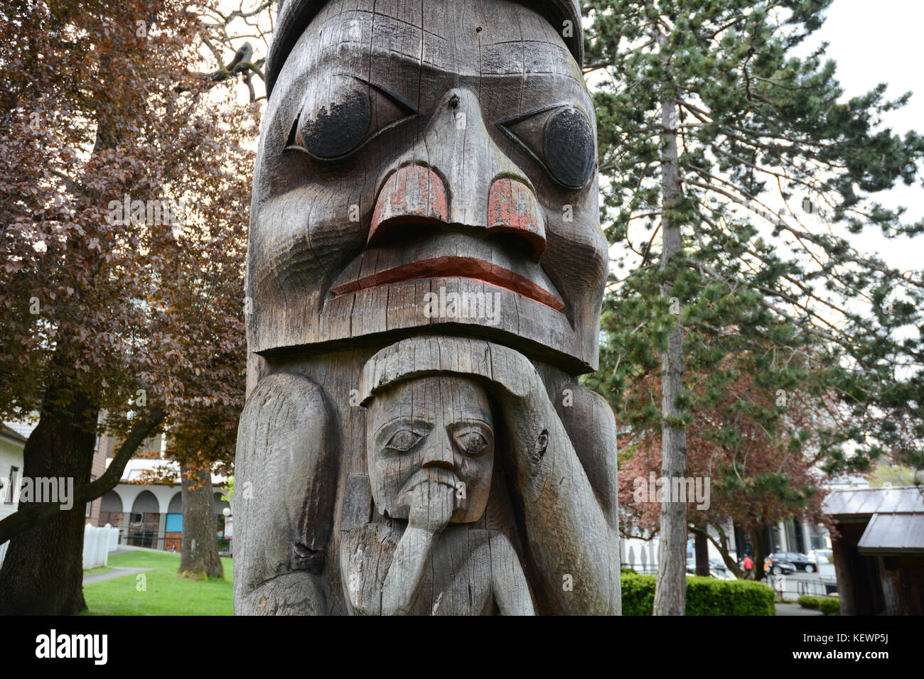Totem Poles Royal British Museum