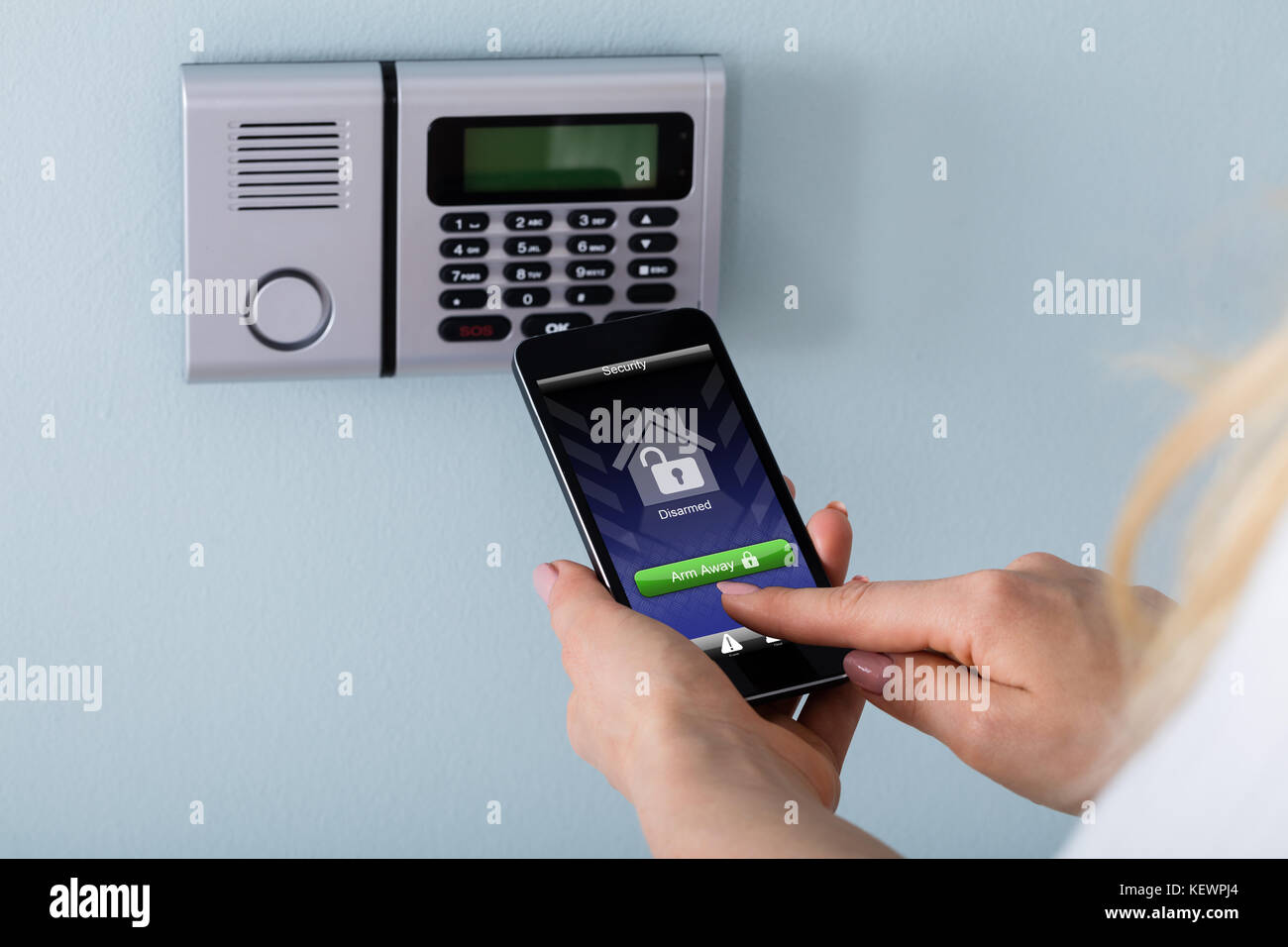 Alarm system controller hi-res stock photography and images - Alamy