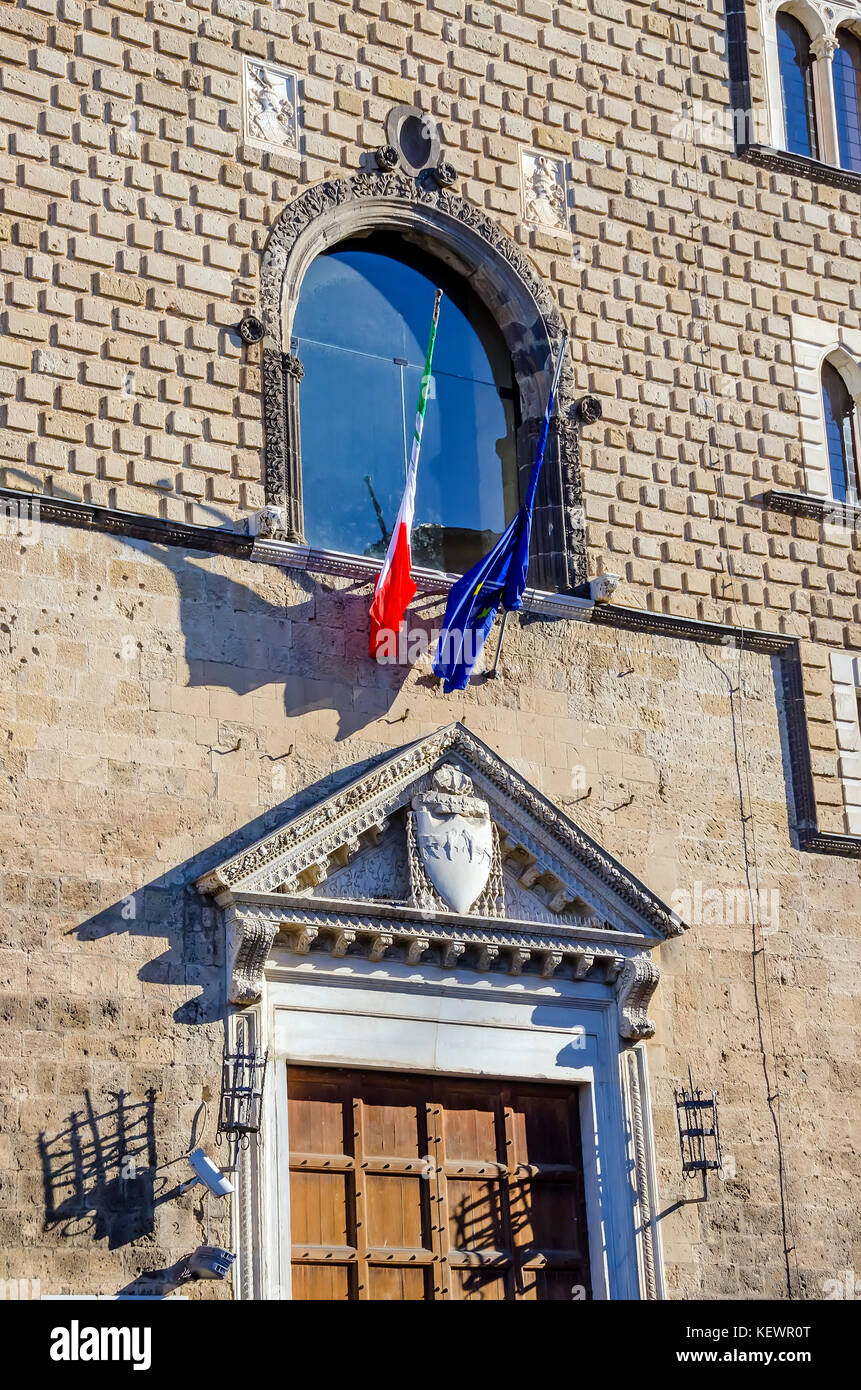 Tarquinia National Museum Exterior, Tarquinia, Viterbo, Lazio, Italy ...