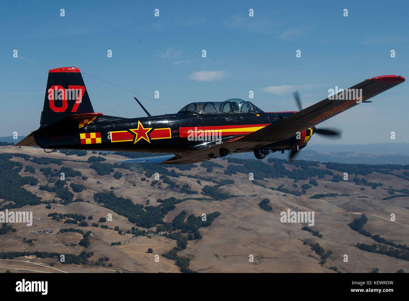 Nanchang CJ-6 Chinese fighter trainer airplane, California, United ...