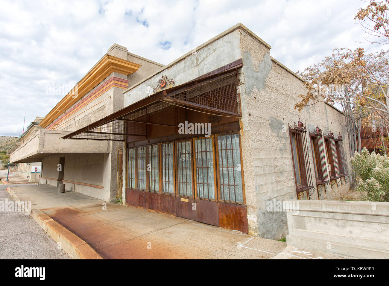 November 26, 2015 Miami, Arizona: rustic victorian style architecture ...