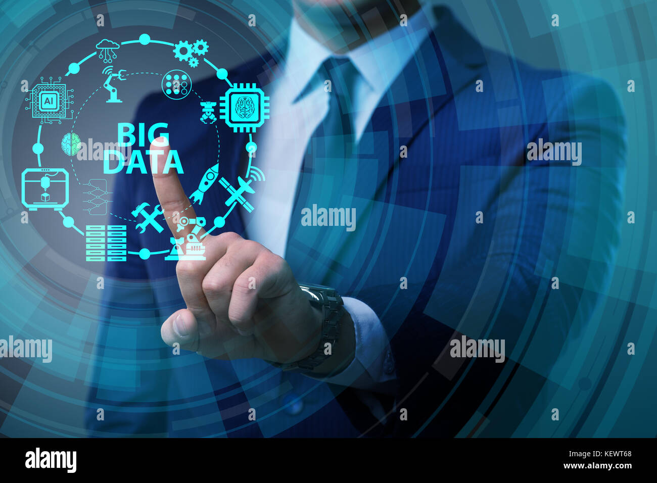 Big data computing concept of modern IT technology Stock Photo - Alamy