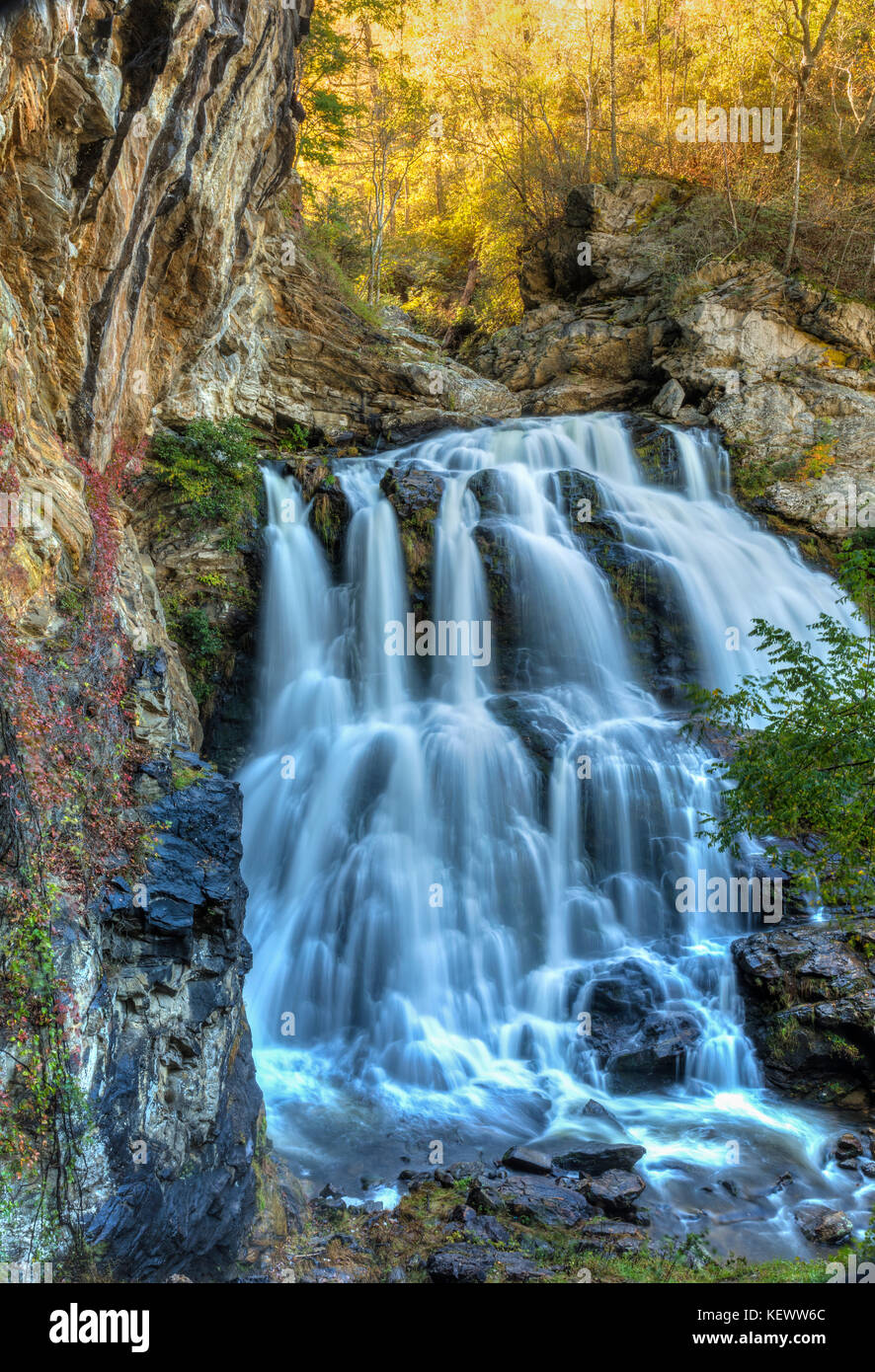 Cullasaja river waterfall hi-res stock photography and images - Alamy
