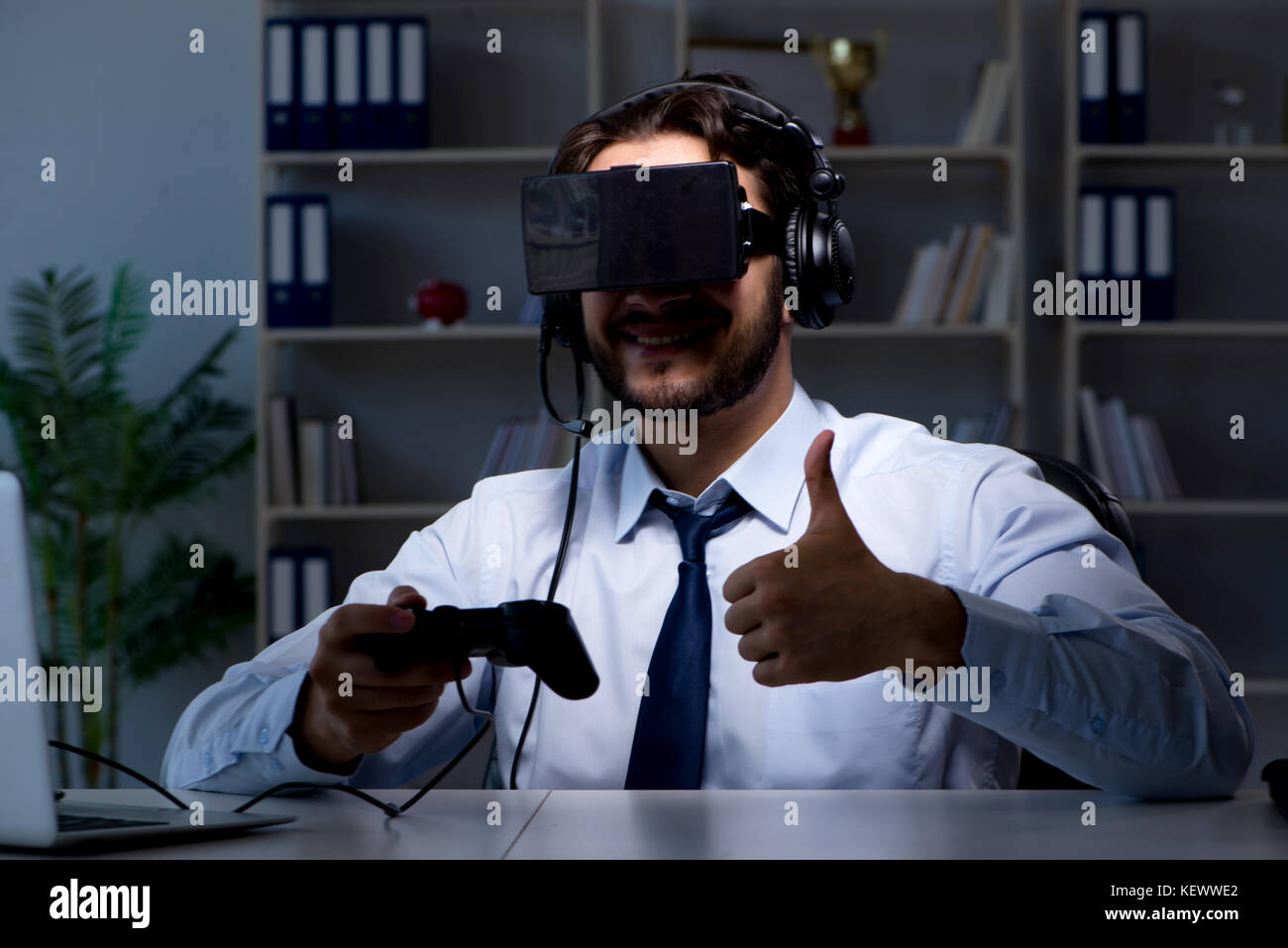 Staying up late night playing hi-res stock photography and images - Alamy