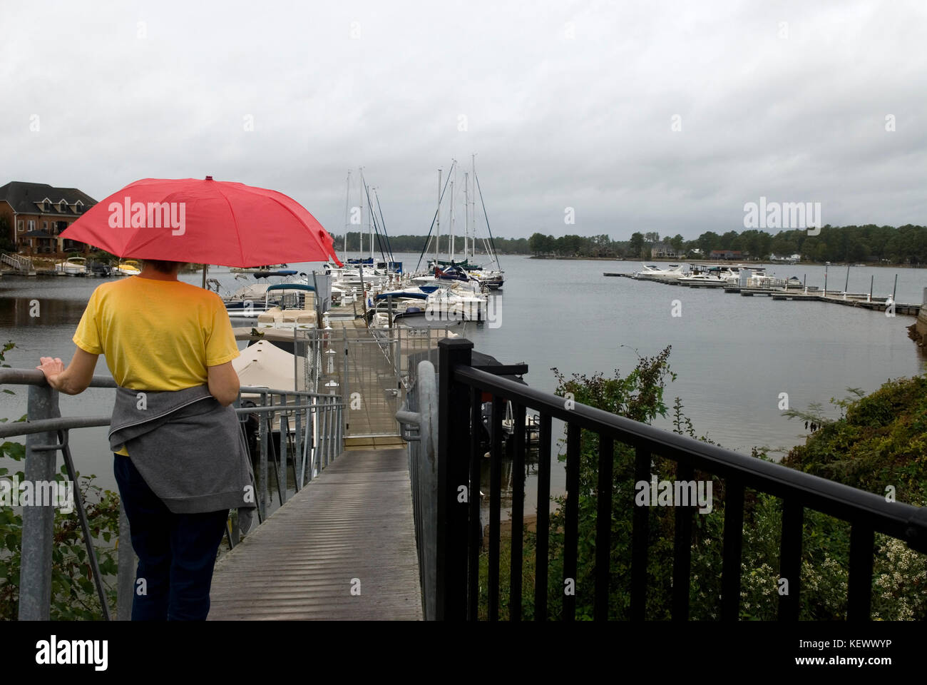 Lake Murray Boat Club and Marina, Irmo, South Carolina, USA Stock Photo ...