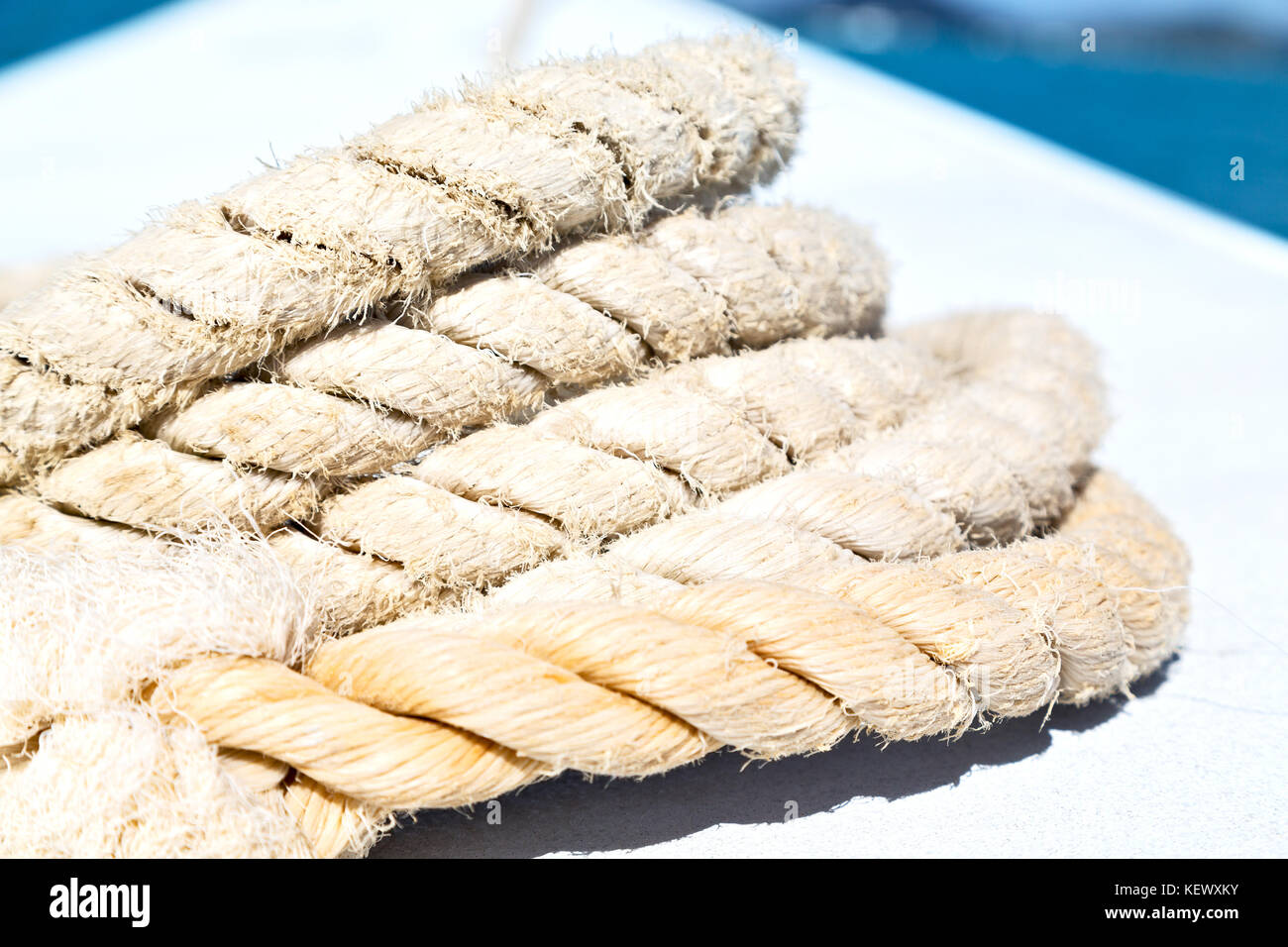 in australian catamaran a old rope in the sky like abstract concept ...