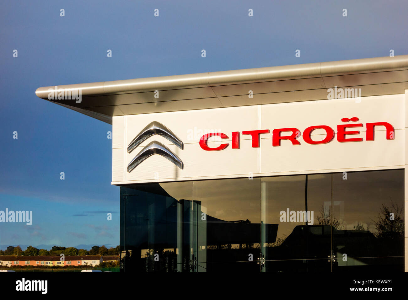 Citroen, car, dealership, logo, auto, automobile, dealer Stock Photo ...