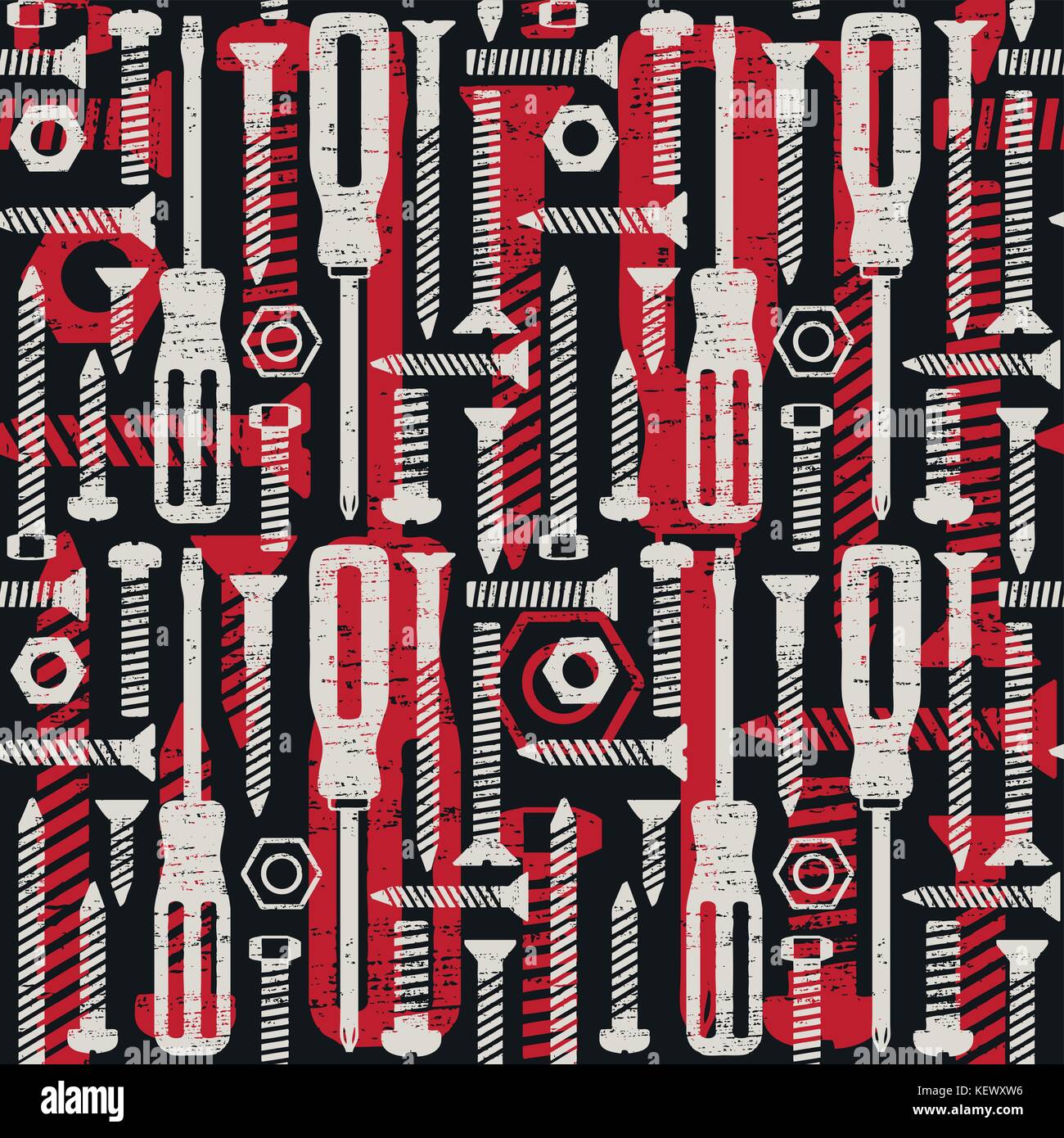 Old screwdriver Stock Vector Images - Alamy