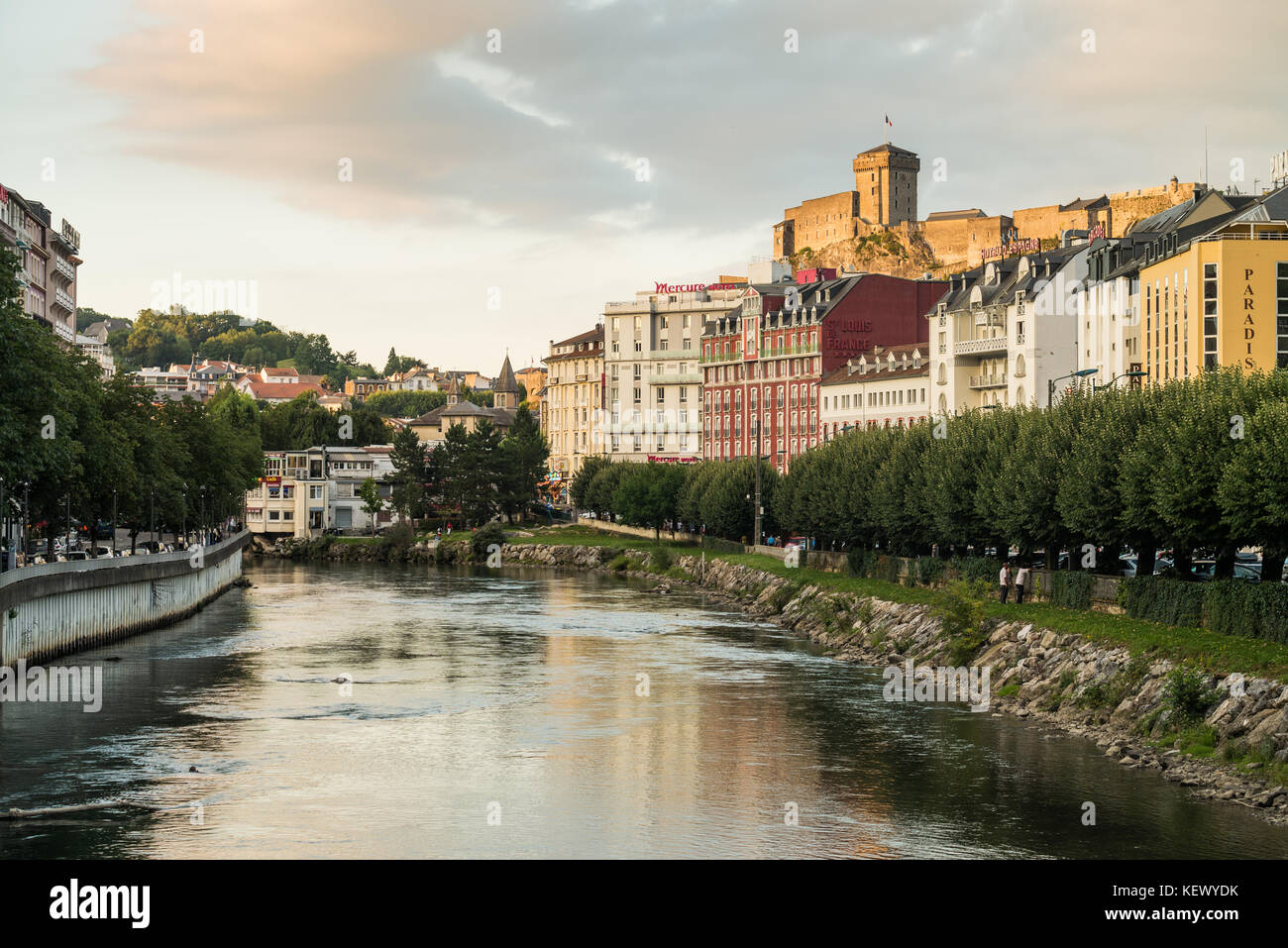 Castle Fort Pyrenean Museum, Lourdes, France, Europe Stock Photo - Alamy