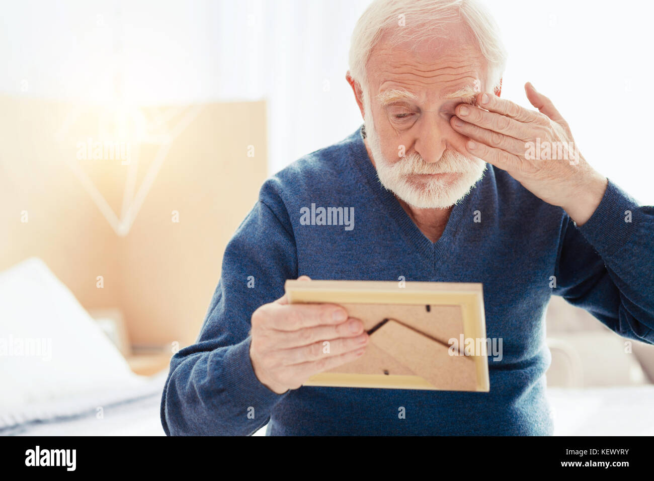 Wiping tears hi-res stock photography and images - Alamy